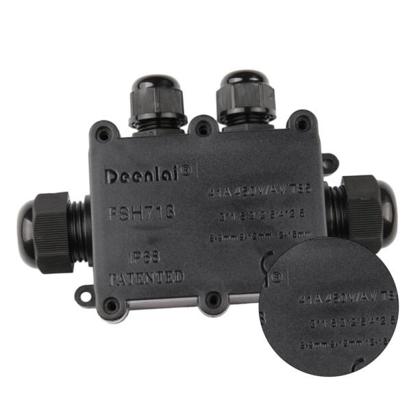 商品名:  jojofuny 2pcs Box Junction Box Electrical Junction Case DIY Case Enclosure Wire Connectors Cable Wire Electric Pow...