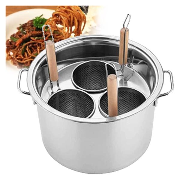 商品名:  SwePer Pasta Pots Pasta Pot Stainless Steel Pasta Cooker, Pasta Cooker Set With Insert Strainer Basket, Home Kitch...