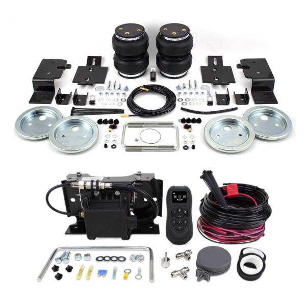 商品名: TrendsAuto LoadLifter 5000 アルティメットエアスプリングキット&amp; WirelessAir 第2世代エアコンプレッサーシステム EZマウント付き 2014 2024 Ram 2500 4WD RWD...