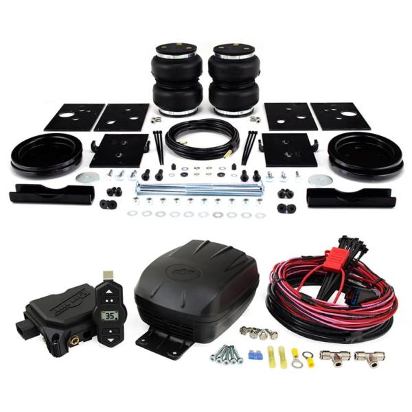 商品名: エアリフトロードリフター 5000 アルティメットエアサスペンションキット&amp;WirelessOne 第2世代エアコンプレッサーシステム 2014 2024 Ram 2500に対応 | TrendsAuto デカール | 8...