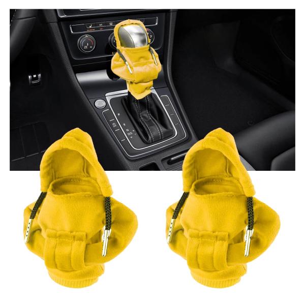 商品名:  2PCS Car Gear Shift Knob Hoodie, Fashionable Hooded Shirt Automotive Gear Shift Cover, Mini Sweater Car Shifter St...