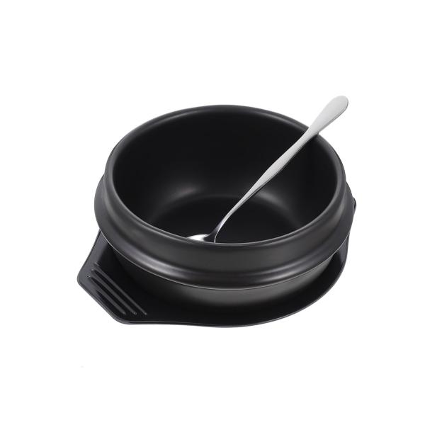 商品名:  Zerodeko 1 Set Stone Pot for Bibimbap Stew Pot Nonstick Cookware Braising Pan with Lid Oven Clay Pot Bibimbap Bowl...