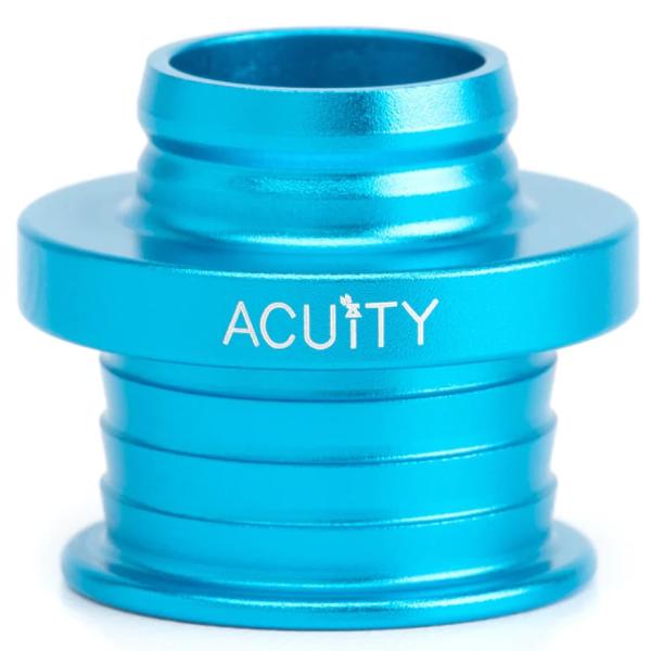 商品名: ACUiTY Instruments サテンティール アルミニウム シフトブーツカラー Poco シフトノブ用 ACUiTY Instruments Satin Teal Aluminum Shift Boot Collar fo...