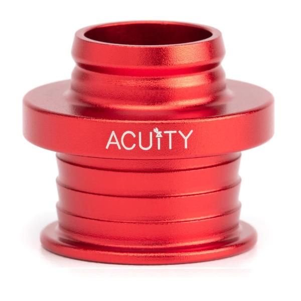 商品名: ACUiTY Instruments サテンレッド アルミニウム シフトブーツカラー Poco Shiftノブ用 ACUiTY Instruments Satin Red Aluminum Shift Boot Collar fo...