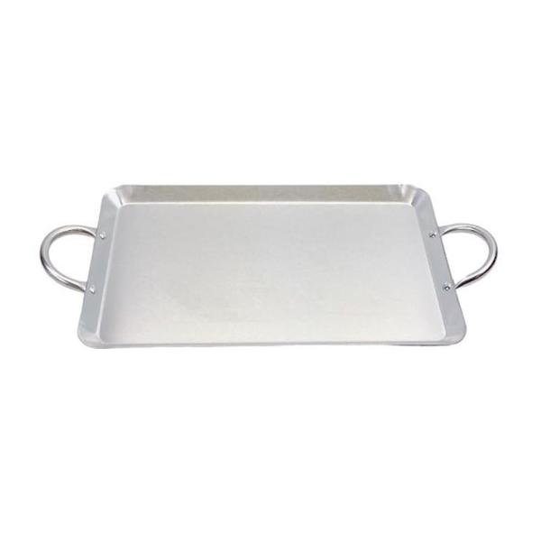 商品名:  11-1/2" x 19" Stainless Steel Rectangular Comal Griddle Pan Grill Fry Tray Cookブランド: PROLINEMAX重量: 2268g商品番号: 海外の輸...