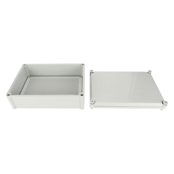 商品名:  Junction Box with Mounting,IP67 Electric Project Case Electrical Junction Box Plate 14.96 X 11.02 X 5.12in ABS Pla...