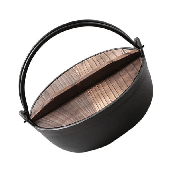 商品名:  SHOWERORO 1 Set Cast Iron Sukiyaki Convenient Pots Stew Soup Pot Ceramic Bakeware Useful Kitchen Pots Japanese Suk...