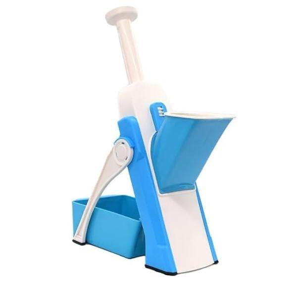 商品名:  MULTI FUNCTIONAL TIME SAVING ADJUSTABLE HAND PRESS VEGETABLES CHOPPERブランド: Generic商品サイズ: medium商品番号: RT-78色: Blue素...