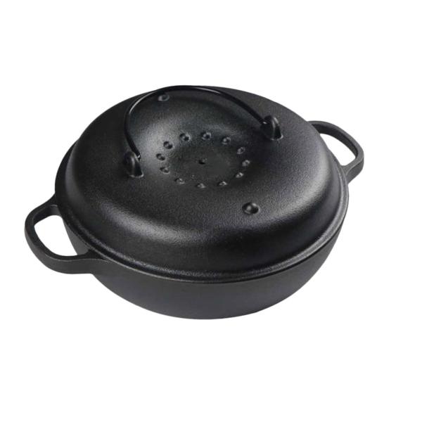 商品名:  LABRIMP 1 Set Roasted Sweet Potato Pan Chicken Fryer Pot Nonstick Bakeware Oval Roaster Vertical Roaster Cookie Ov...