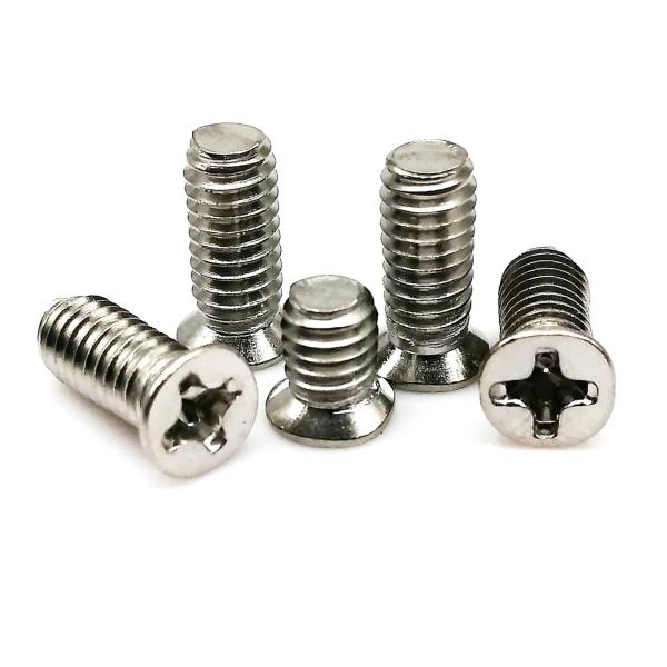 商品名:  Screw Bolt, nut Set 50pcs M1.6-M4 304 A2 Stainless Steel Nonstandard Small Head Cross Recessed Phillips Flat Count...