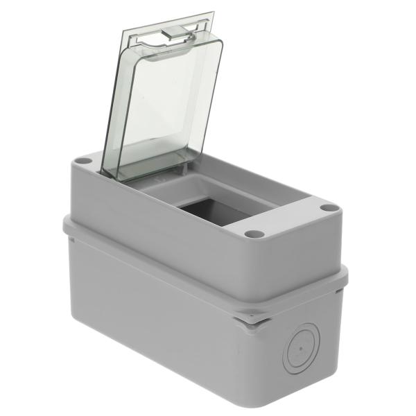 商品名:  CLISPEED Box 2 Way Distribution Box Case Waterproof Shrimp Peeler Doll Carrier Plastic Enclosure Electrical Enclos...