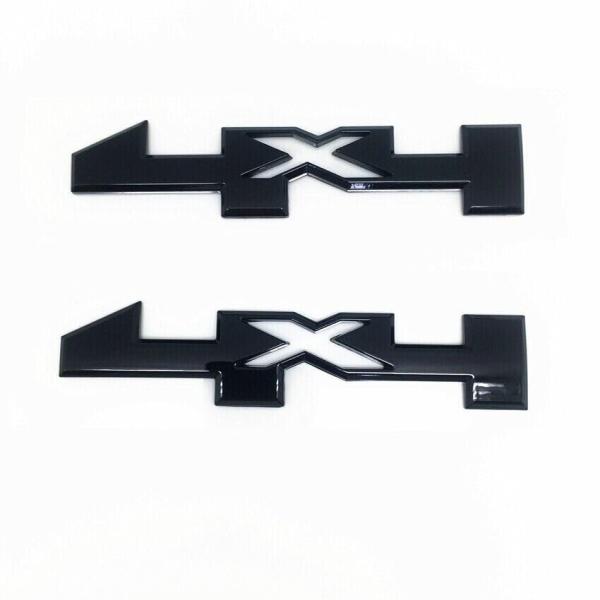 商品名:  2PC 4x4 Decal Emblem with Adhesive for Chevrolet Chevy Colorado Silverado 1500 2500 3500 GMC Canyon Sierra SUV Tru...