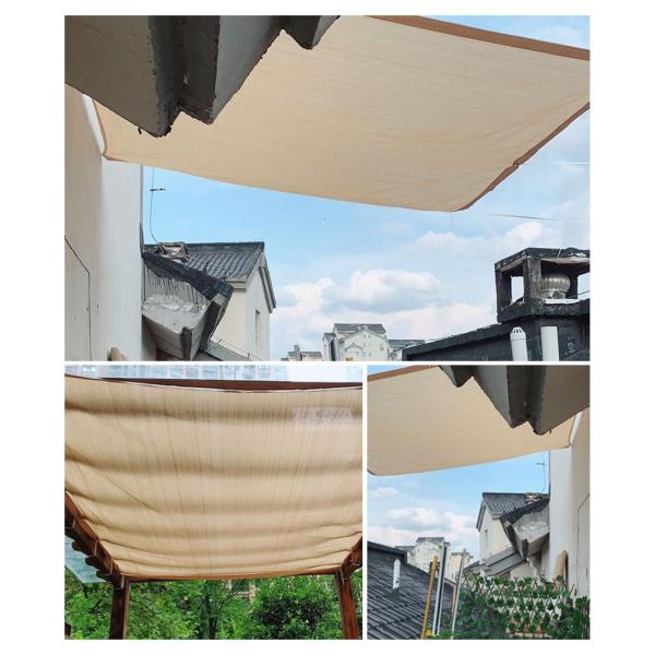 商品名:  STARNOONTEK Sun Shade Sails, Durable Multipurpose PE Encrypted Thickened Anti Aging UV Block Rectangle Canopy Suns...