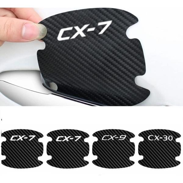 商品名:  4pcs Car Emblem Sticker for Mazda CX-7, Badge Stickers, Badge Decal Car Sticker, Car Letter Emblems Decal, Decorat...