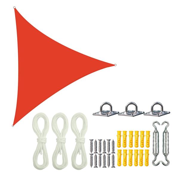商品名:  8FT Outdoor Sun Shade Cloth,with 21PC Mounting Accessories,Pergola, Deck, and Backyard Patio Sunshade with UV Prot...