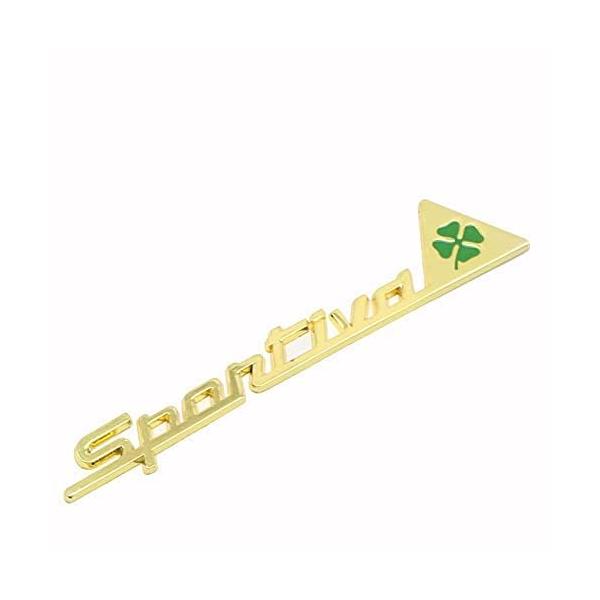 商品名:  Car Emblem Sticker for Alfa Romeo Sportiva, Badge Stickers, Badge Decal Car Sticker, Car Letter Emblems Decal, Car...