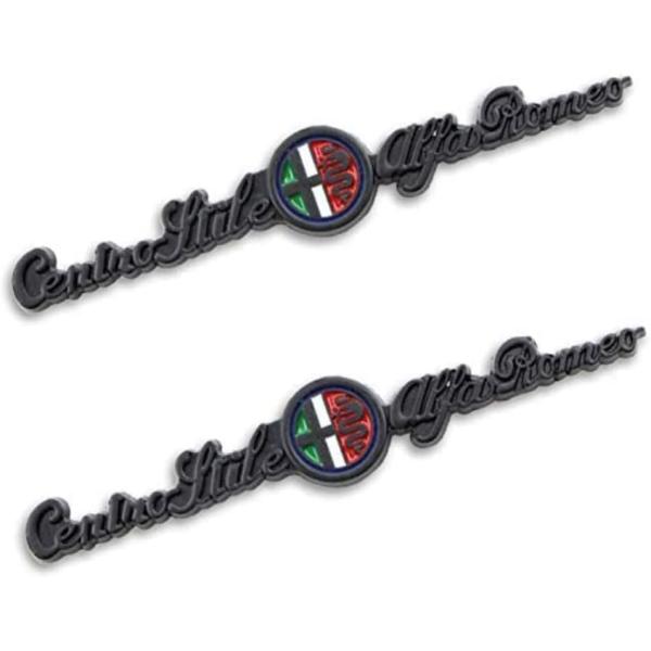 商品名:  2pcs Car Emblem Sticker for Alfa Romeo Giulietta Giulia Spider 199, Badge Stickers, Badge Decal Car Sticker, Car L...