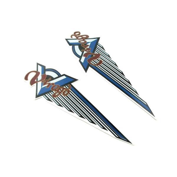 商品名:  for Yamaha Virago XV125 250 400 535 700 Whole Body Fairing Stickers Emblem Badge Glue Decorative Decals (Color : B...