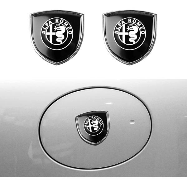 商品名:  2pcs Car Emblem Sticker for Alfa Romeo 155 156 159 166 Giulia Giulietta Spider, Badge Stickers, Badge Decal Car St...