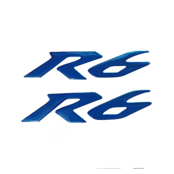 商品名:  for Yamaha YZF-R6 YZFR6 YZF600 3D Raise Logo Stickers Racing Fairing Tank Pad Badge Emblem Decals (Color : C, Size...