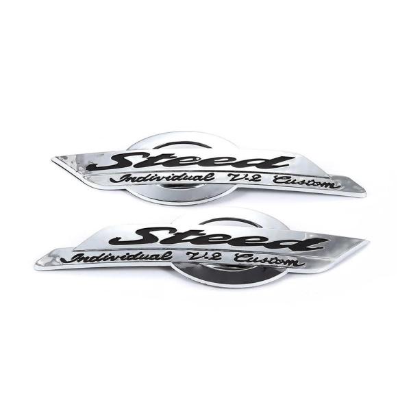 商品名:  for Honda Shadow VT VTX 400 600 750 1100 Steed 400 600 3D Emblem Badge Decal Fuel Tank Sticker (Color : B, Size : ...