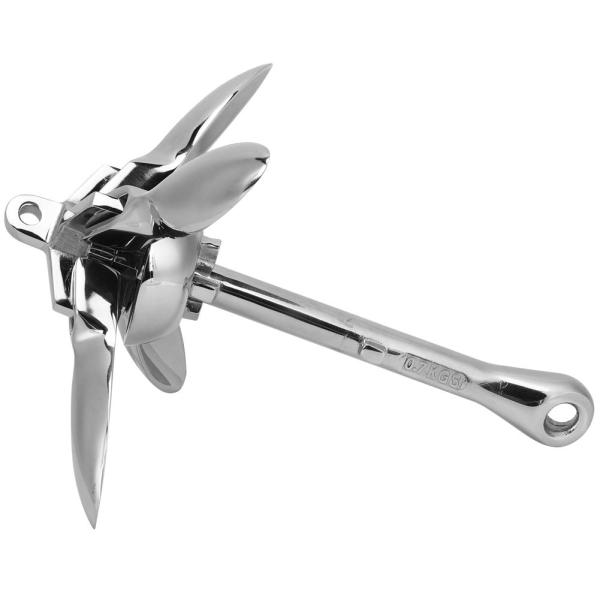 商品名:  Qcwwy Durable Stainless Steel Boat Anchor, Foldable for Fishing Boat Canoeing Yacht, and Practicalブランド: Qcwwy高さ: 6...