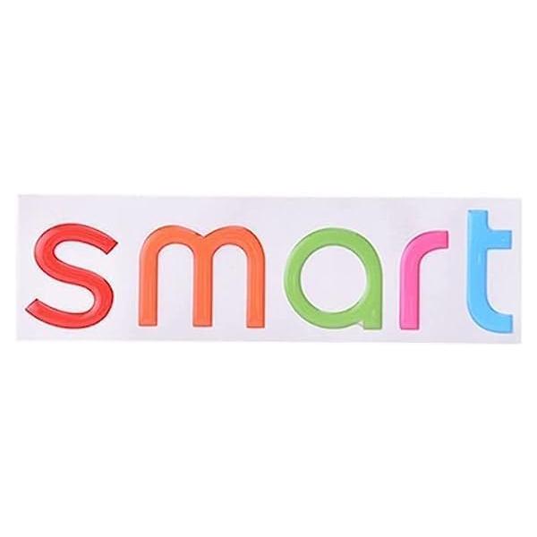 商品名:  Car Emblem Sticker for Smart 451 453 Fortwo Forfour, Badge Stickers, Badge Decal Car Sticker, Car Letter Emblems D...