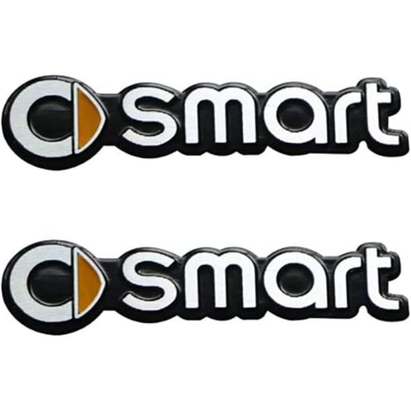 商品名:  2pcs Car Emblem Sticker for Smart 451 453 450, Badge Stickers, Badge Decal Car Sticker, Car Letter Emblems Decal, ...