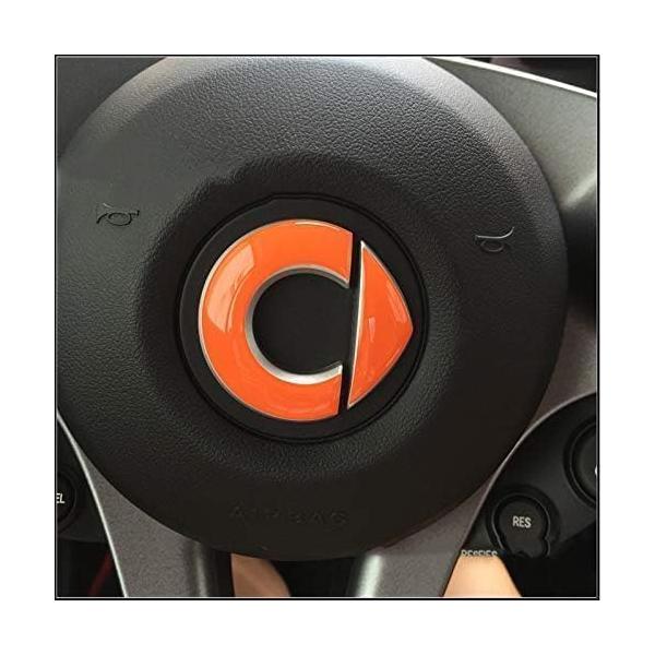 商品名:  Car Emblem Sticker for Smart 453 Fortwo Forfour 2009-2019, Badge Stickers, Badge Decal Car Sticker, Car Letter Emb...