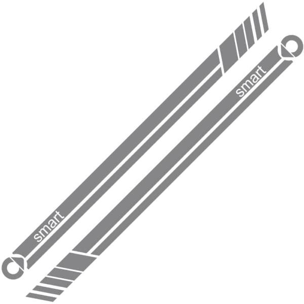 商品名:  2pcs Car Emblem Sticker for Smart 451 453 Fortwo Forfour, Badge Stickers, Badge Decal Car Sticker, Car Letter Embl...