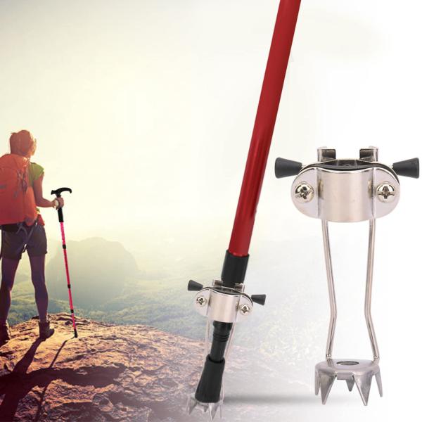商品名:  Nonslip Crampons Tips High Strength Supports for Outdoor Trekking Pole to Prevent Sliding on ICY Roads, Snowy Moun...
