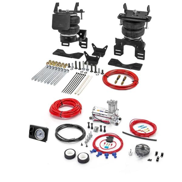 商品名:  TORQUE Air Bag Suspension Kit with Compressor Kit for 2017-2025 Ford F250 F350 4WD only and F450 2WD 4WD F-250 F-3...