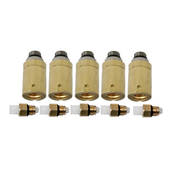 商品名:  AIRSUSFAT 5Set Front Air Holding Valve with M10 Suspension Fittings Compatible with Jeep Grand Cherokee 2011-2021 ...