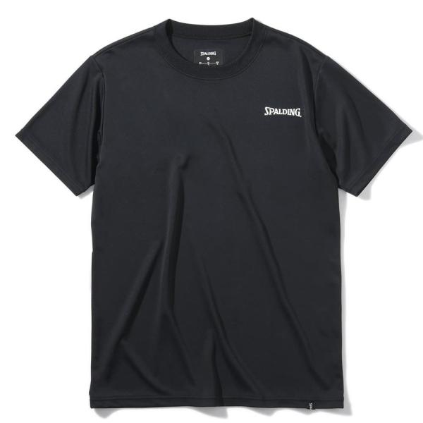 【ブランド】スポルディング【商品名】バレーボールTシャツ モチーフ 男女兼用【カラー】ネイビー、ブラック、ホワイト【サイズ】XS、S、M、L、XL【素　材】ポリエステル【機　能】吸水速乾、UVカットバレーボール ウェア プラスティス 練習用...