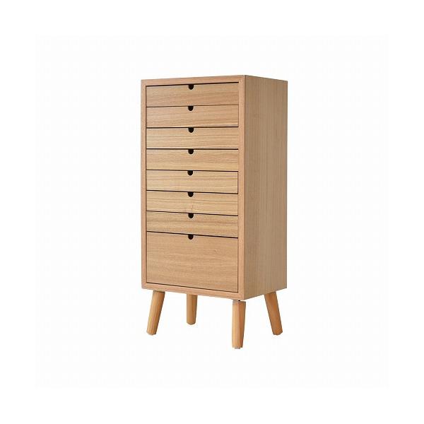 B.Bファニシング ONCH-0044NAT 多段チェスト 8段タイプ W360×D255×H770mm ナチュラル ONCH0044NAT 448