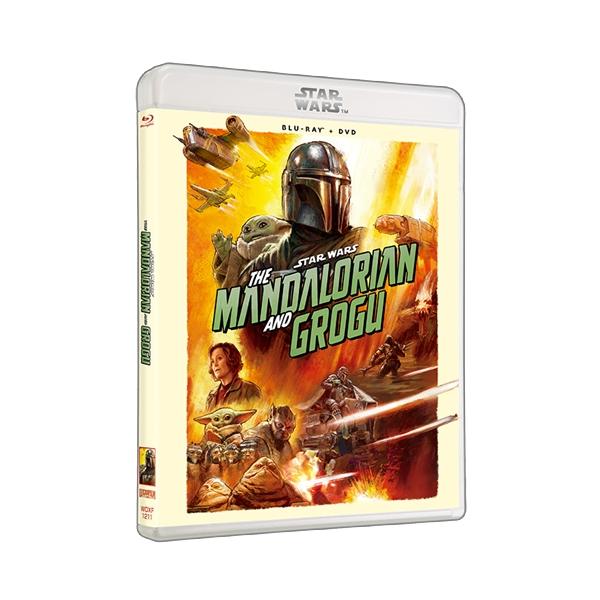 【BLU-R】スター・ウォーズ／マンダロリアン・アンド・グローグー　ブルーレイ　+　DVDセット(ブルーレイ　+　DVD) 240
