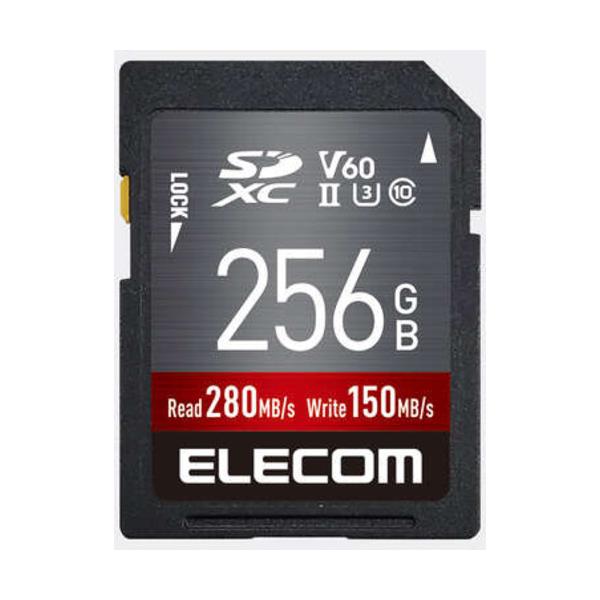 エレコム　MF-FS256GU23V6R　UHS-II　SDXC　メモリカード　256GB　MFFS256GU23V6R 135