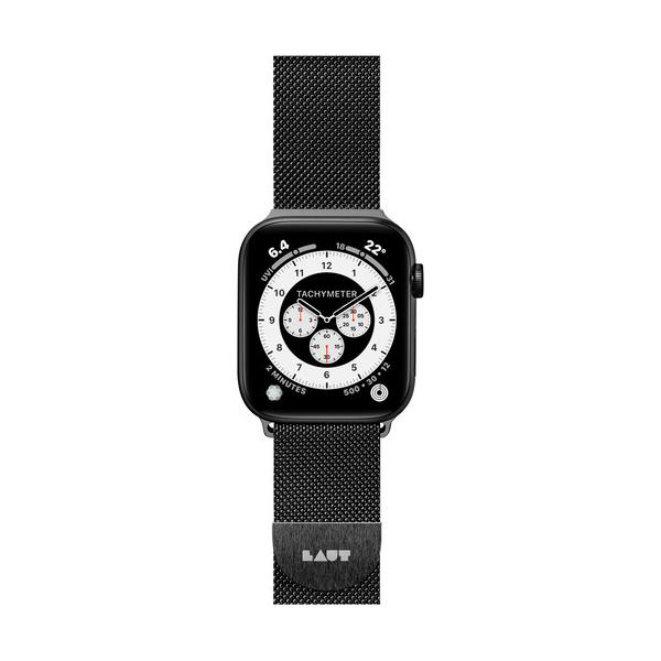 LAUT　LAUT_AWL_ST_BK　Apple　Watch　1／2／3／4　42／44mm　BAND　ブラック 500