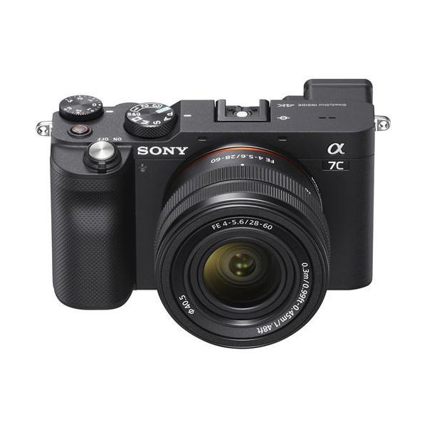 ソニー　ILCE-7CL　B　α7C　ミラーレス一眼カメラ　ズームレンズキット　ブラック 315