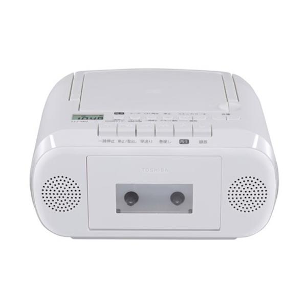 東芝　TY-CDM2(W)　CDラジカセ　ホワイトTYCDM2(W) 22