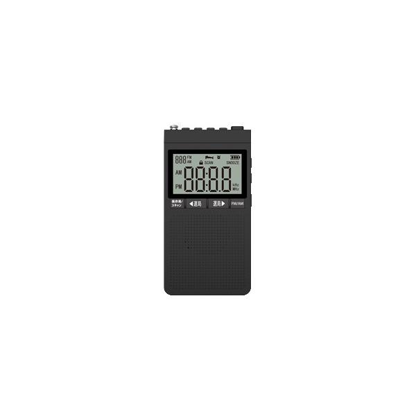 meishin　NSDR57BK　AM／FMハンディデジタルラジオ　ワイドFM対応　500ｍWスピーカー搭載　アラムスリープタイマー採用　ブラック 22