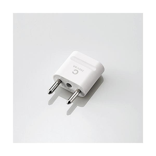 エレコム　T-HPACWH　旅行者向け海外用変換プラグ(Cタイプ) 131