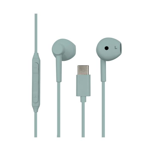 LUCILLA　HPTCLU003MB　TypeC　ステレオイヤホン　　モーヴブルー 24