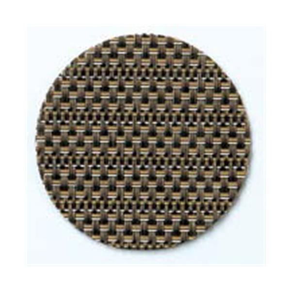 コースター オリーブ＆ホワイトストライプ GM65 ホワイト 9.5cm 446