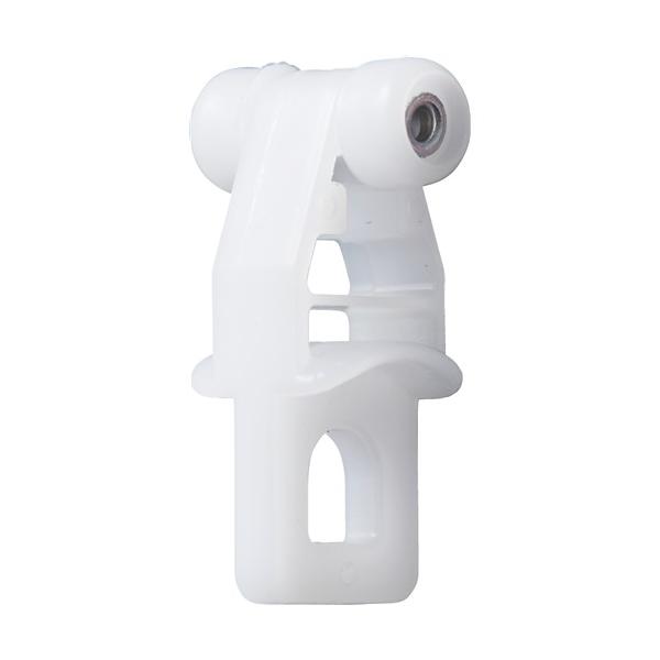 カーテンレール用ランナー 後入れ用ランナー ホワイト 10個入り 449