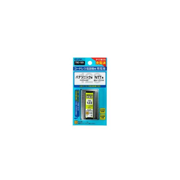 ＥＬＰＡ　電話子機用充電池　TSC-123 500