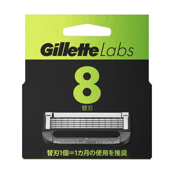 P&amp;G ジレットラボ 角質除去バー搭載 替刃 8個  878