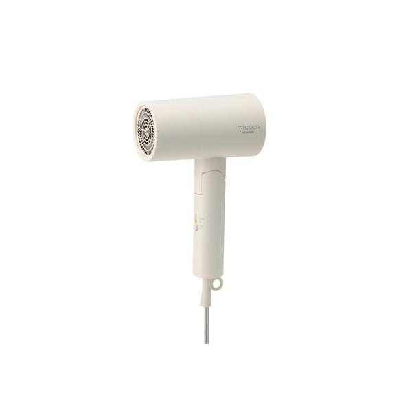 アイリスオーヤマ　HDR-M101-W　イオンドライヤー　MiCOLA　オフホワイト 45