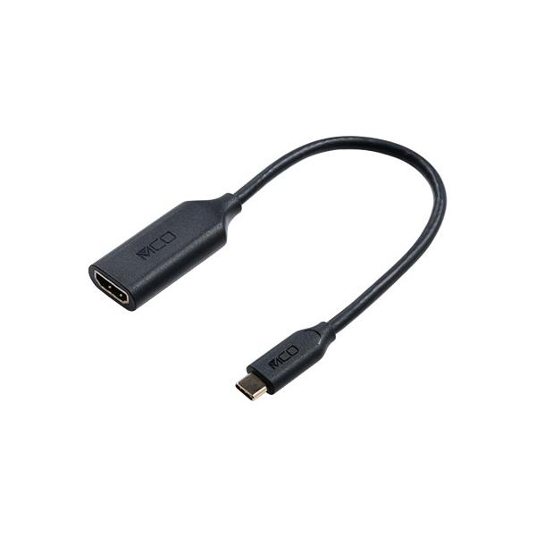ナカバヤシ　UYA-CHD2BK　Type-C-HDMI　変換アダプタ　ブラック 131