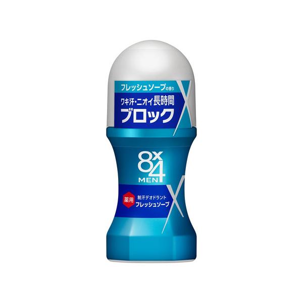 花王(Kao)　エイト・フォー　メン　(8x4　MEN)　ロールオン　フレッシュソープ　(60mL) 878